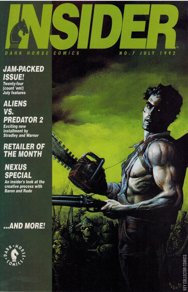 Dark Horse Insider #7 Published July 1992 | Key Collect