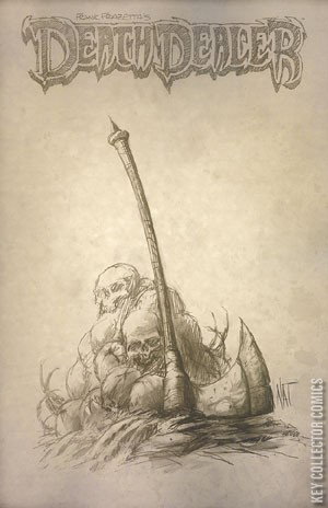 Frank Frazetta's Death Dealer #6 Sketch Published January 2