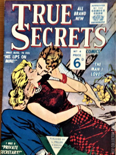 True Secrets #4 UK Edition Published January 1955 | Ke