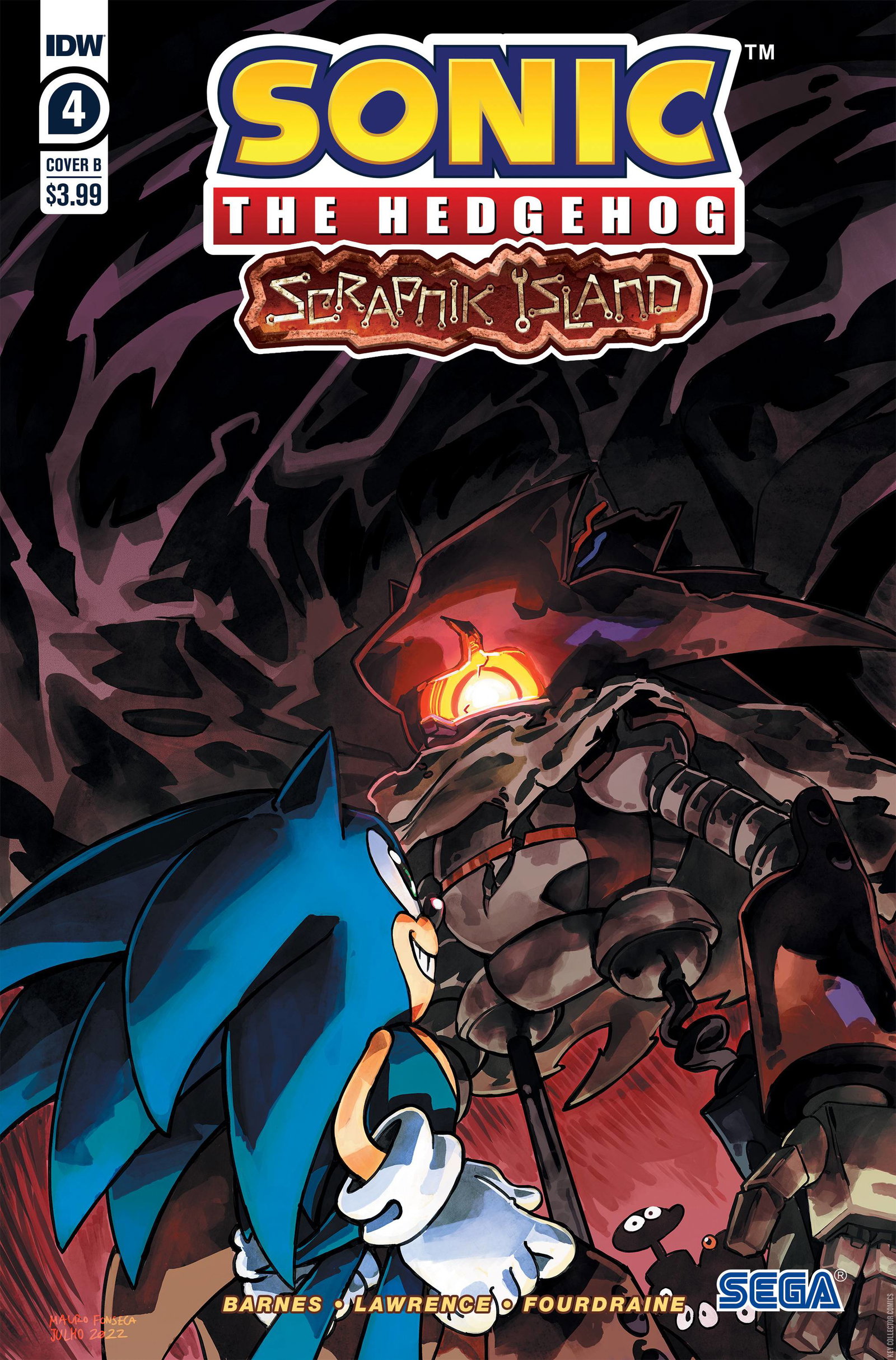 Sonic the Hedgehog: Scrapnik Island #4 Published January 20