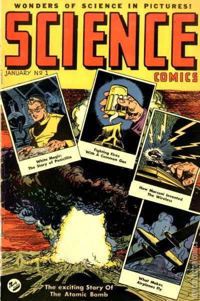 Science Comics by Ace Magazines | Key Collector Comics
