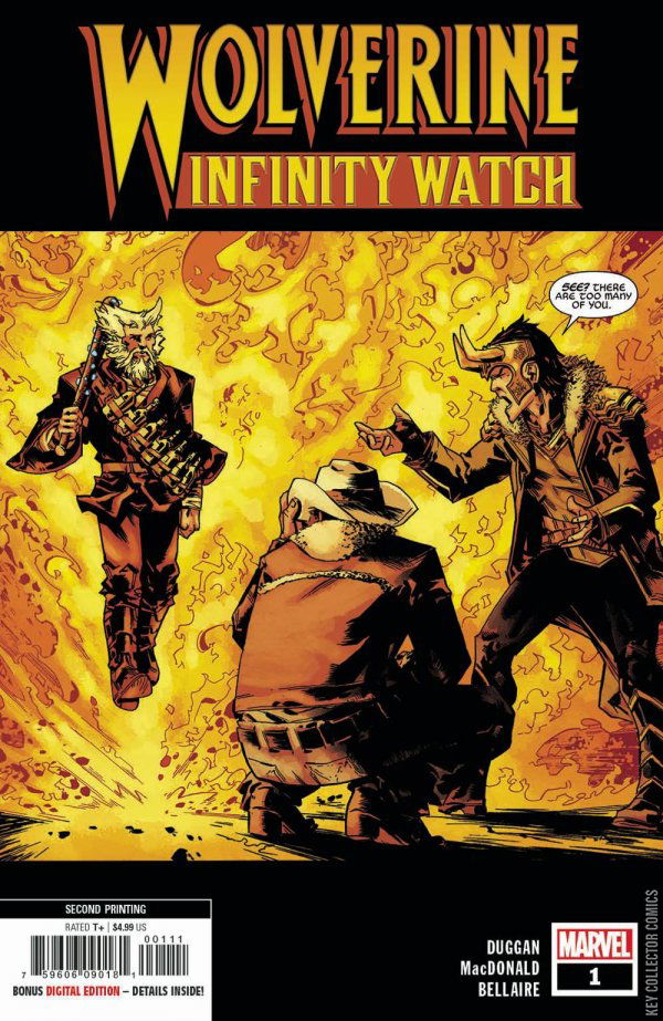 Wolverine: Infinity Watch #1 2nd Print Published April