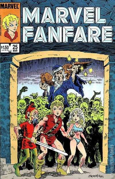 Marvel Fanfare #25 Published March 1986 | Key Collector