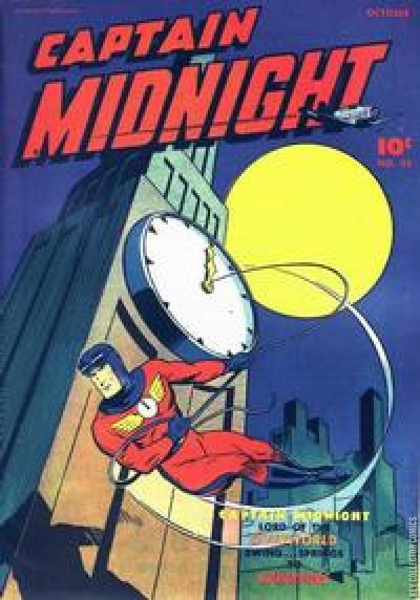 Captain Midnight #45 Published October 1946 | Key Colle