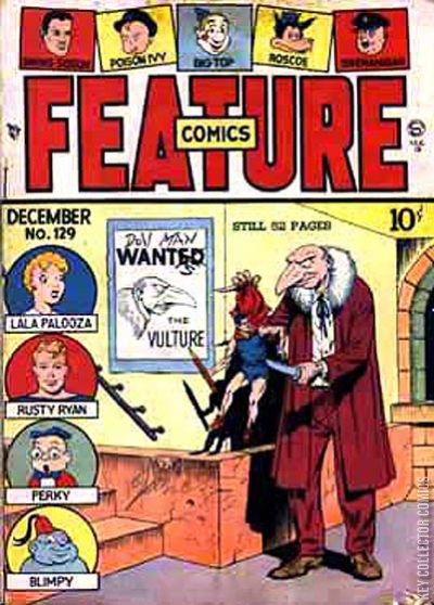 Feature Comics #129 Published December 1948 | Key Colle