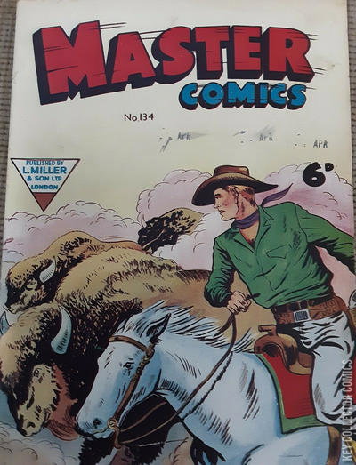 Master Comics #134 UK Edition Published January 1950