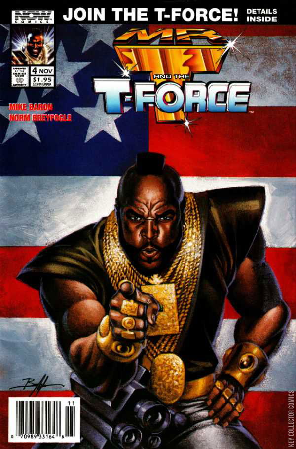 Mr. T and the T-Force #4 Newsstand Published November