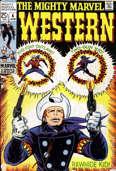 Mighty Marvel Western #4 Published January 1969 | Key C