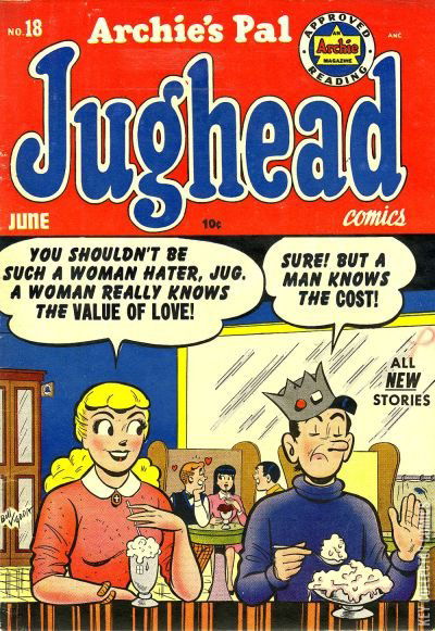 Archie's Pal Jughead #18 Published June 1953 | Key Coll
