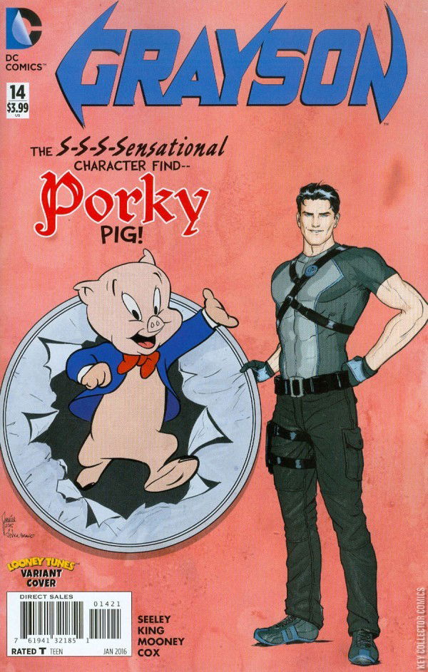 Grayson #14 Variant Published November 2015 | Key Coll