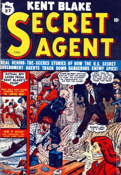 Kent Blake, Secret Agent #27 Canadian Published June 1
