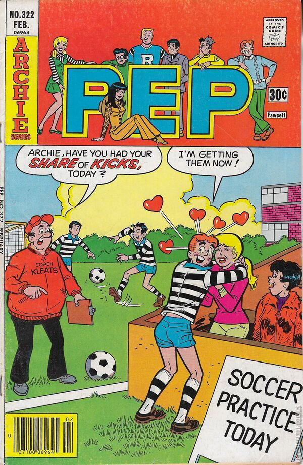 Pep Comics #322 Published February 1977 | Key Collector