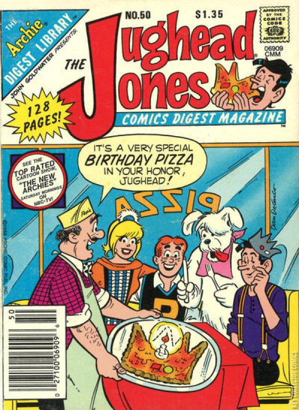 The Jughead Jones Comics Digest Magazine #50 Published April