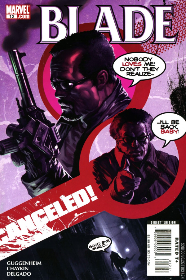 Blade #12 Published August 2007 | Key Collector Comics
