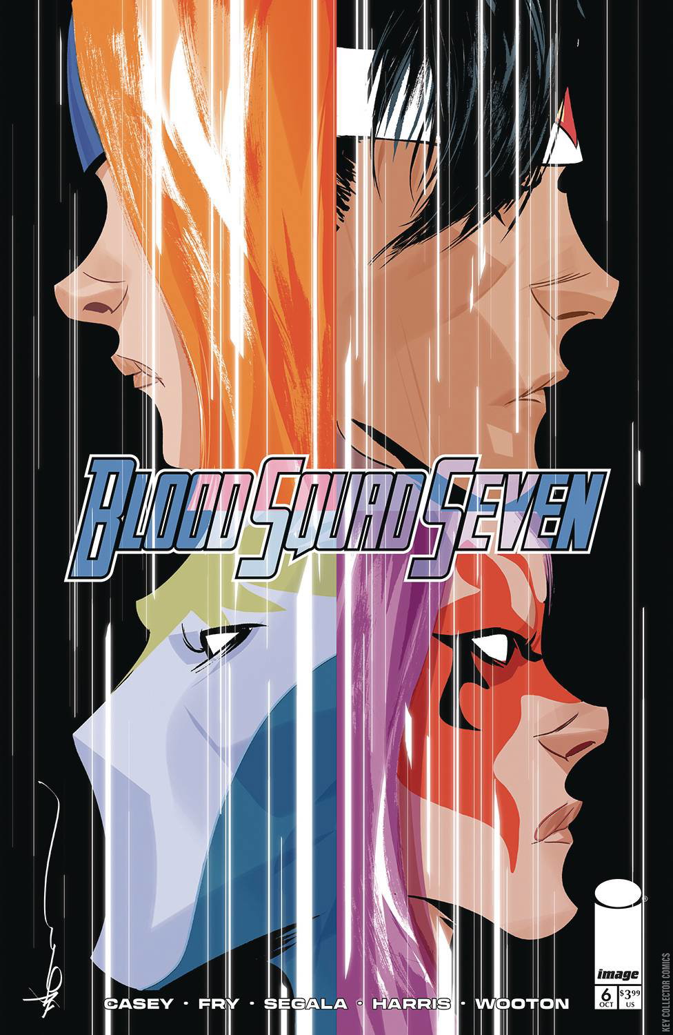 Blood Squad Seven #6 Published January 2025 | Key Coll