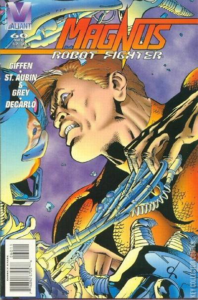 Magnus Robot Fighter #60 Published December 1995 | Key