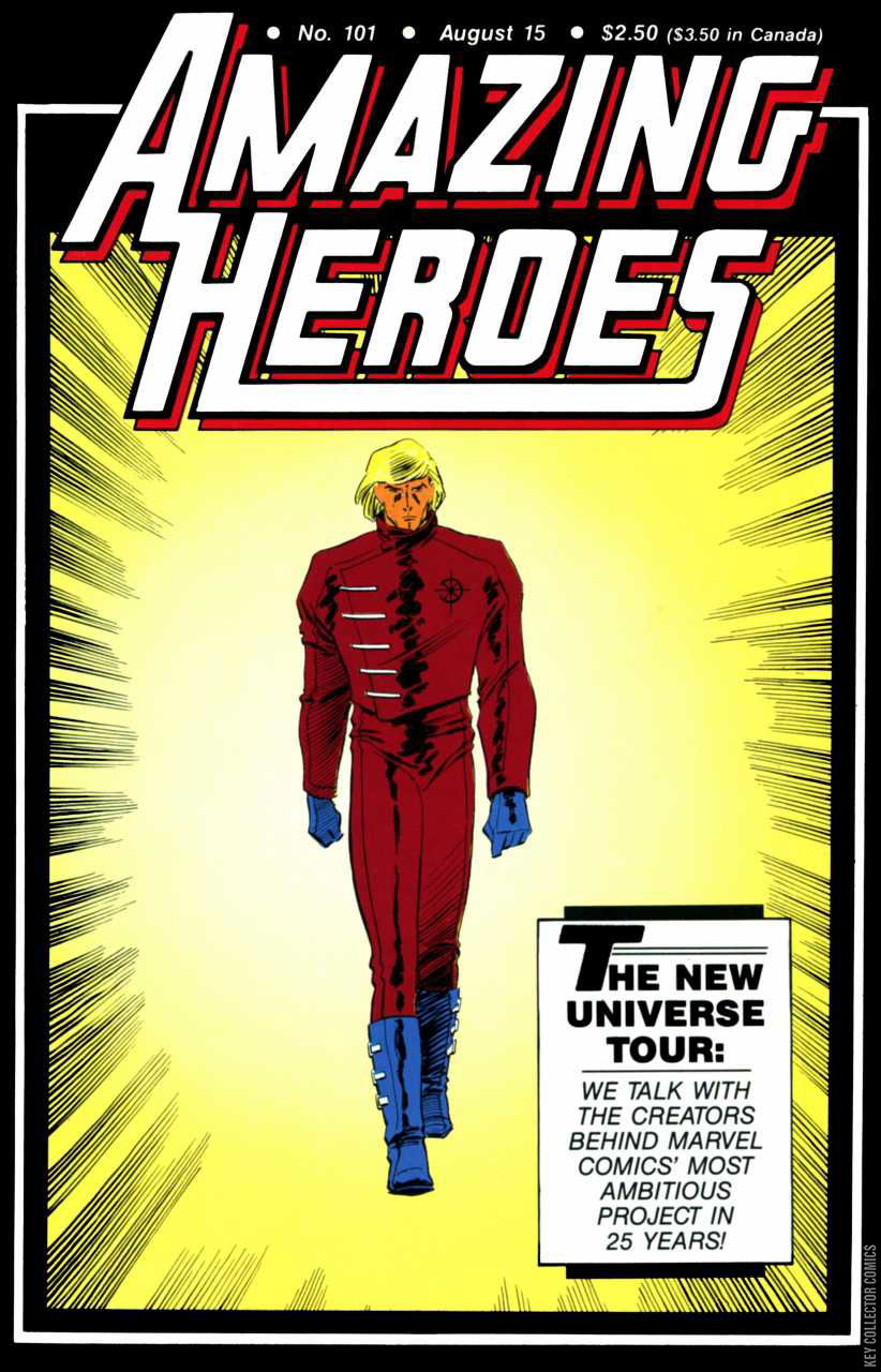 Amazing Heroes #101 Published August 1986 | Key Collect