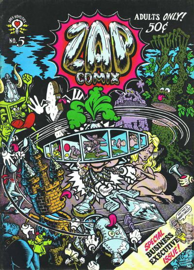 Zap Comix #5 Published January 1970 | Key Collector Comics