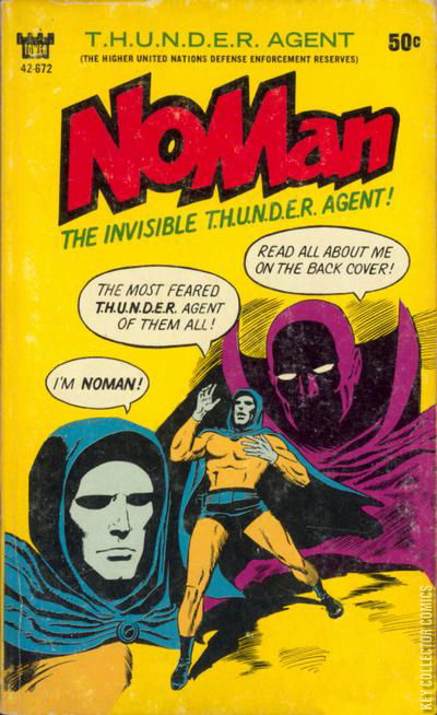 NoMan, the Invisible T.H.U.N.D.E.R. Agent by Tower | Key Collector Comics