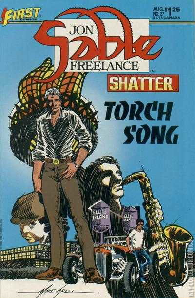 Jon Sable Freelance #27 Published August 1985 | Key Col