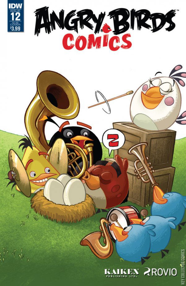 Angry Birds Comics #12 Variant Published December 2016