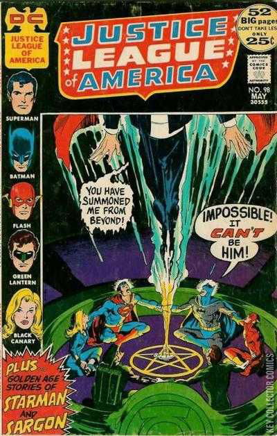 Justice League of America #98 Published May 1972 | Key