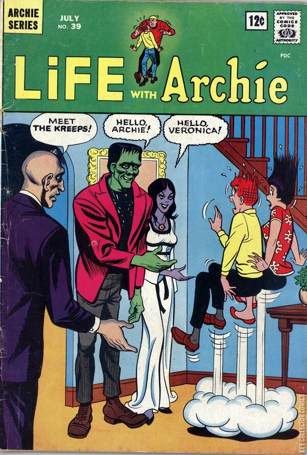 Life with Archie #39 Published July 1965 | Key Collecto