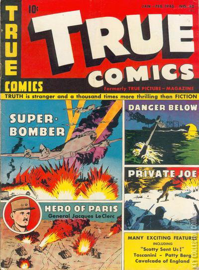 True Comics #42 Published February 1945 | Key Collector