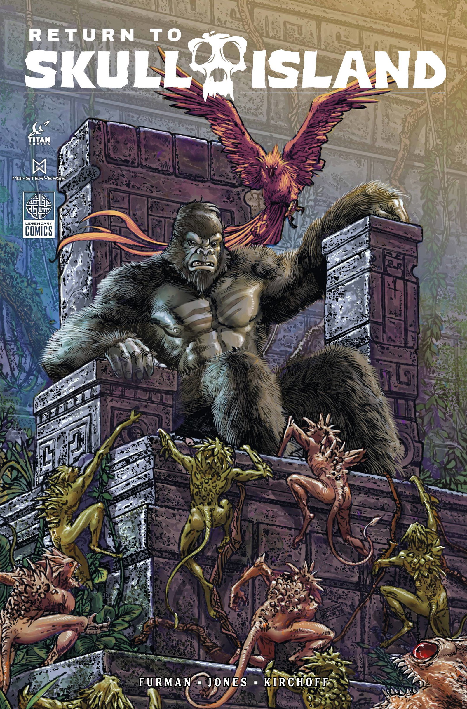 Return to Skull Island #2 Variant Published August 202