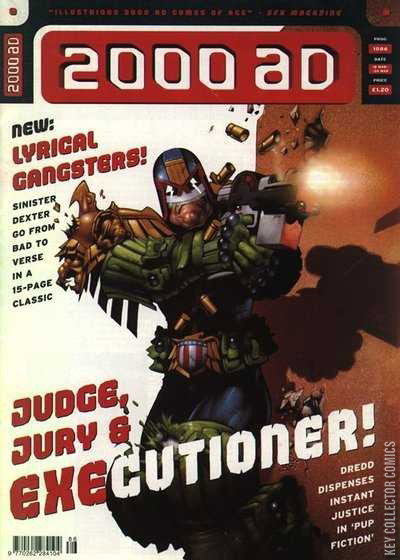 2000 AD #1086 Published March 1998 | Key Collector Comics
