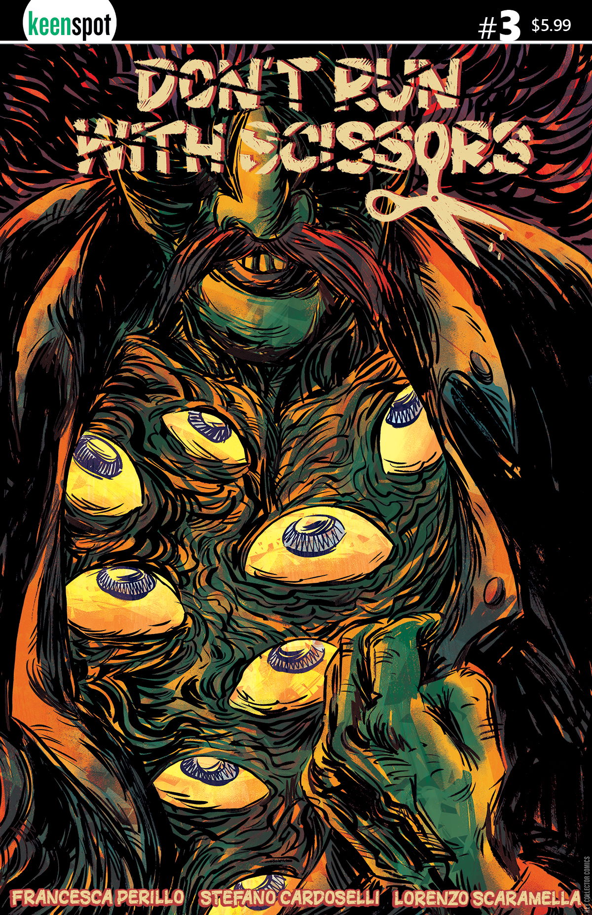 Don't Run With Scissors #3 Variant Published August 20