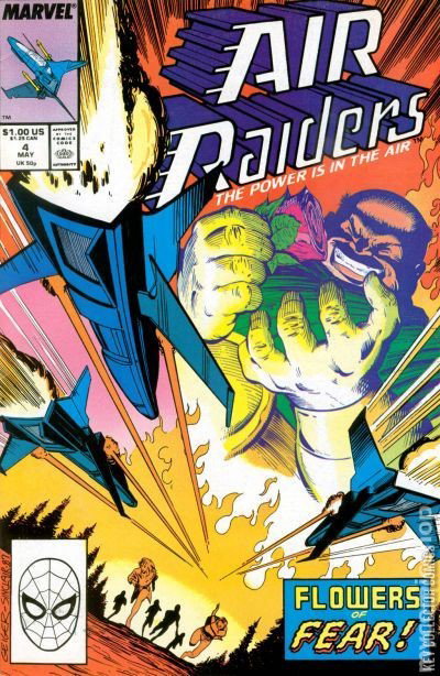 Air Raiders #4 Published November 1987 | Key Collector