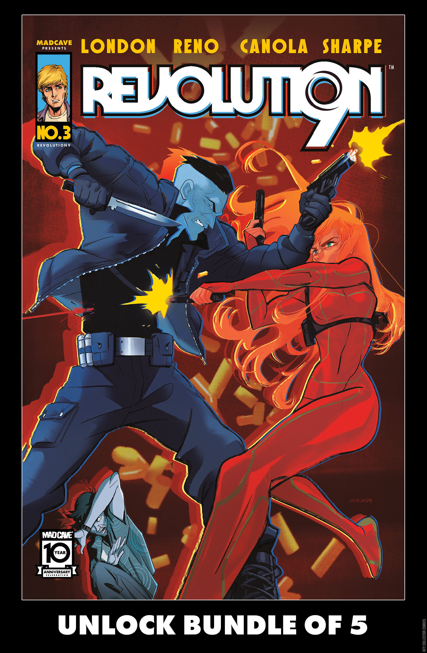 Revolution 9 #3 Variant Published December 2024 | Key