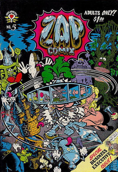 Zap Comix #5 Published January 1969 | Key Collector Comics