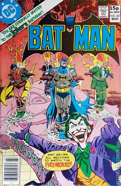 Batman #321 UK Edition Published March 1980 | Key Coll