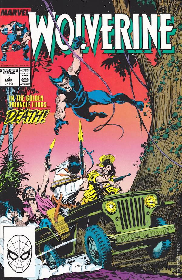 Wolverine #5 Published March 1989 | Key Collector Comics