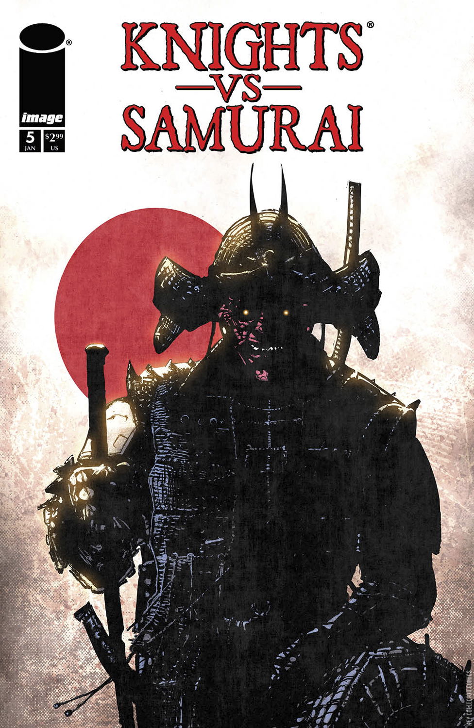 Knights vs. Samurai #5 Published January 2025 | Key Col