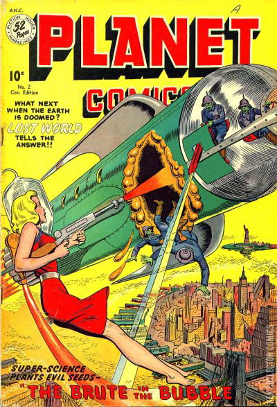 Planet Comics #2 Published August 1949 | Key Collector