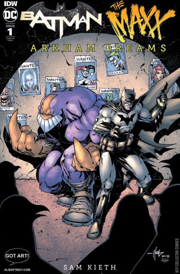 Batman / Maxx: Arkham Dreams #1 Variant Published October 2