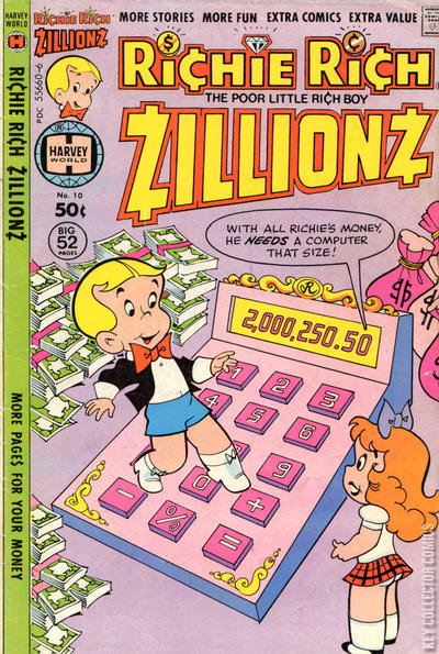 Richie Rich Zillionz #10 Published July 1978 | Key Coll