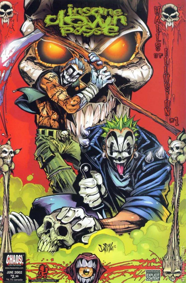 Insane Clown Posse: Halls of Illusion by Chaos! Comics | Key Collector ...