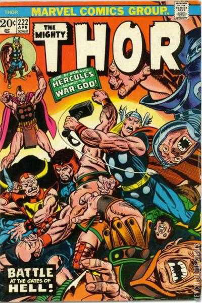Thor #222 Published April 1974 | Key Collector Comics