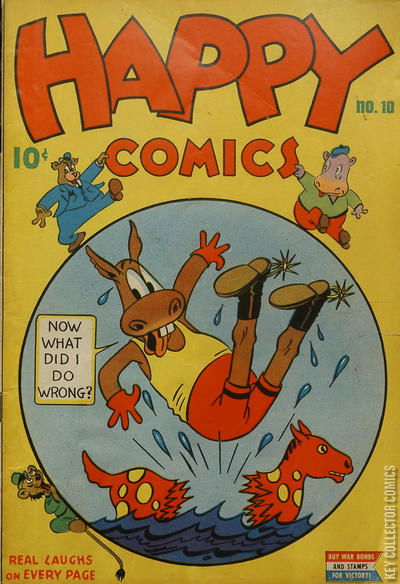 Happy Comics #10 Published October 1945 | Key Collector