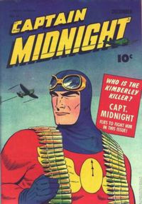 Captain Midnight #15 Published December 1943 | Key Coll