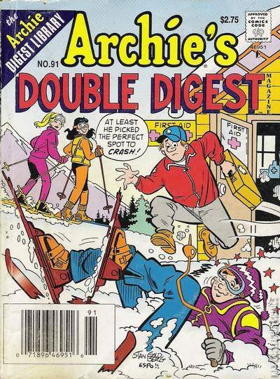 Archie Double Digest #91 Published March 1997 | Key Col