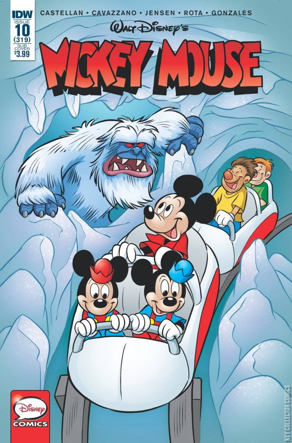 Mickey Mouse #10 Variant Published March 2016 | Key Co
