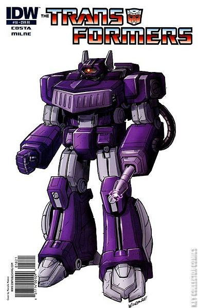 Transformers #18 Variant Published April 2011 | Key Co