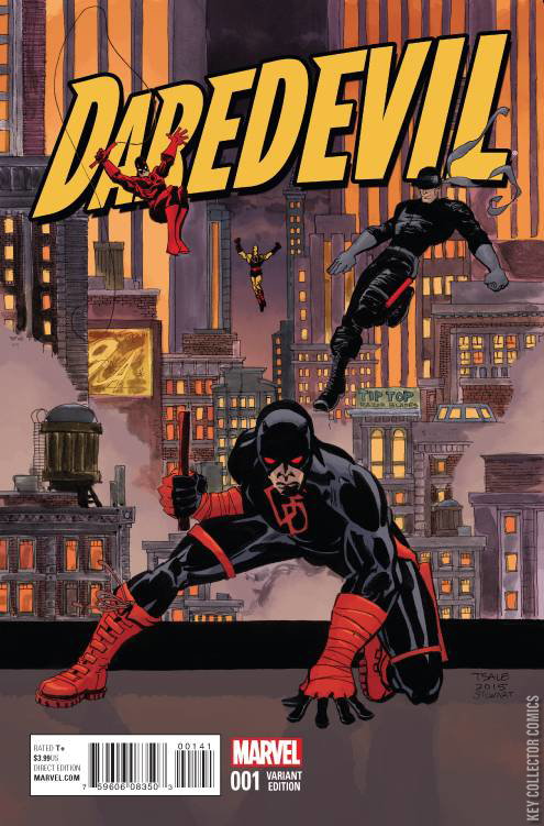 Daredevil #1 Variant Published December 2015 | Key Col