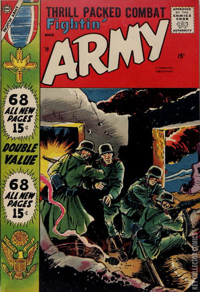 Fightin' Army #24 Published March 1958 | Key Collector