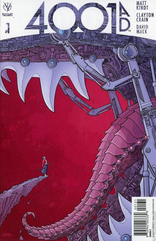 4001 A.D. #1 Variant Published May 2016 | Key Collecto